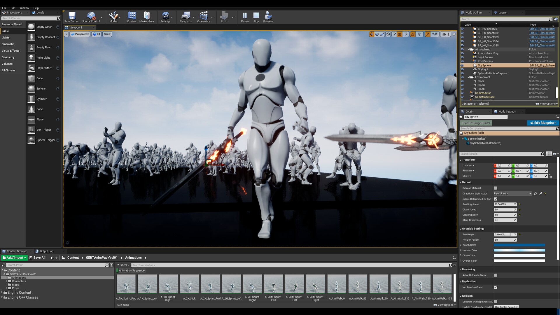 GERTAnimationPackVol01 in Animations - UE Marketplace