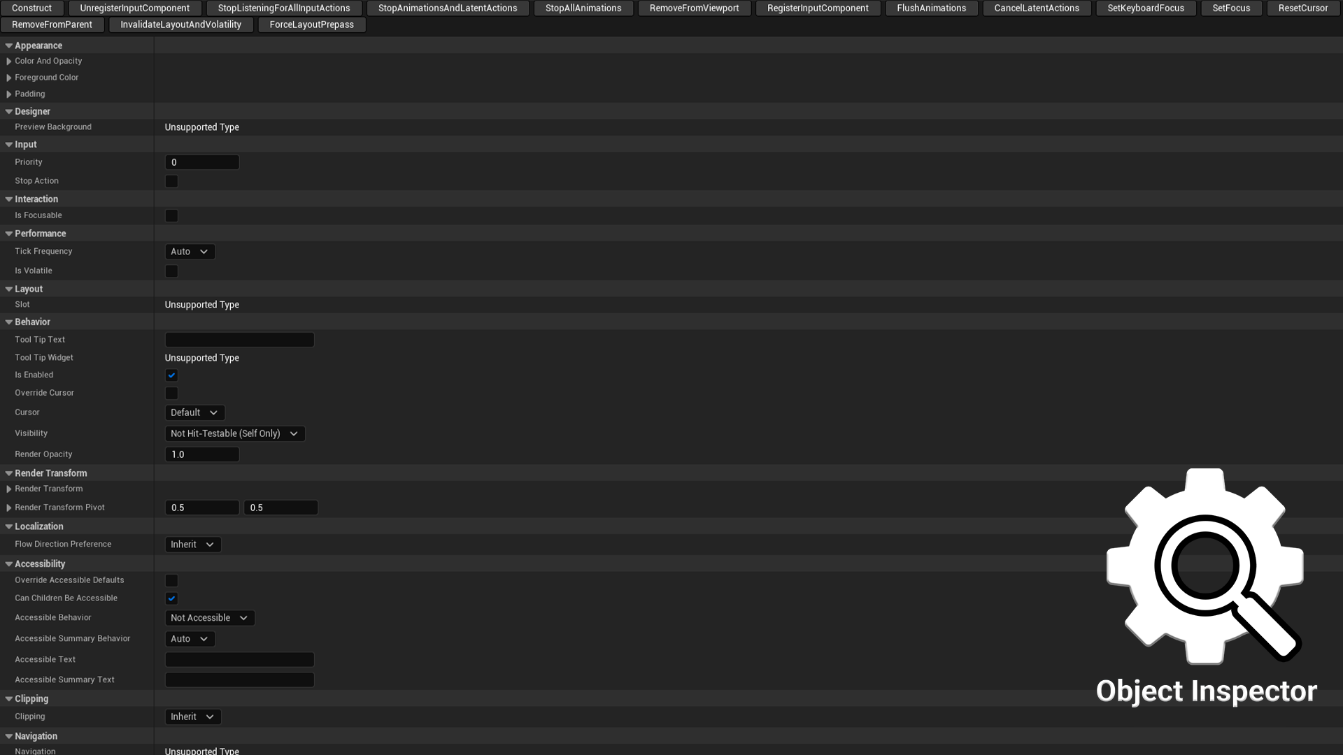Object Inspector – ASSET CLOUD Object Inspector – ASSET CLOUD