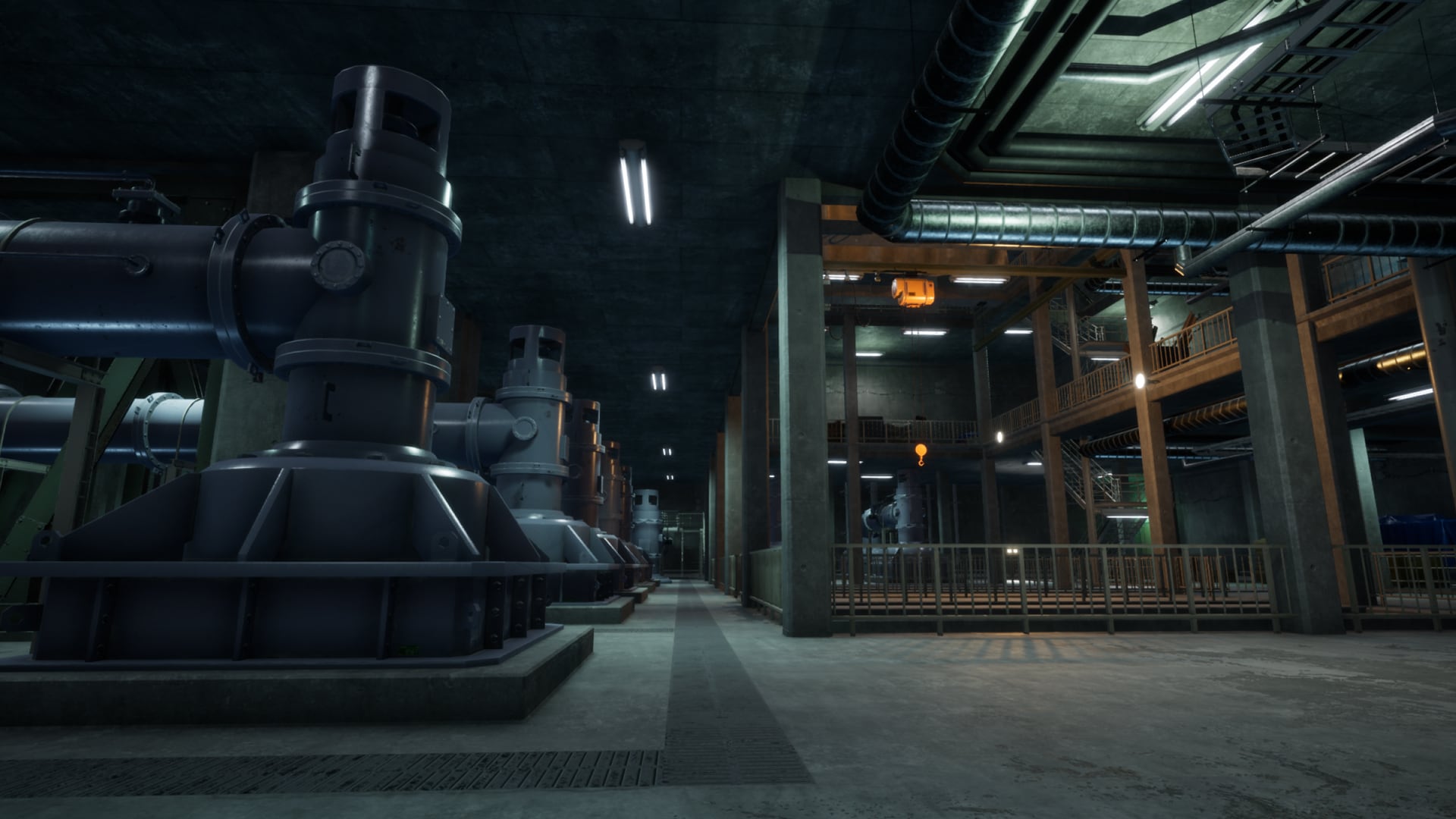 Underground Facility Set in Environments - UE Marketplace