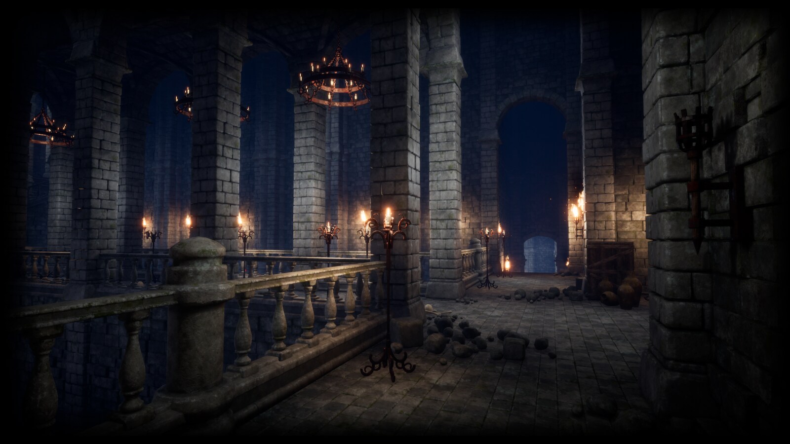 Modular Dungeon Kit in Environments - UE Marketplace