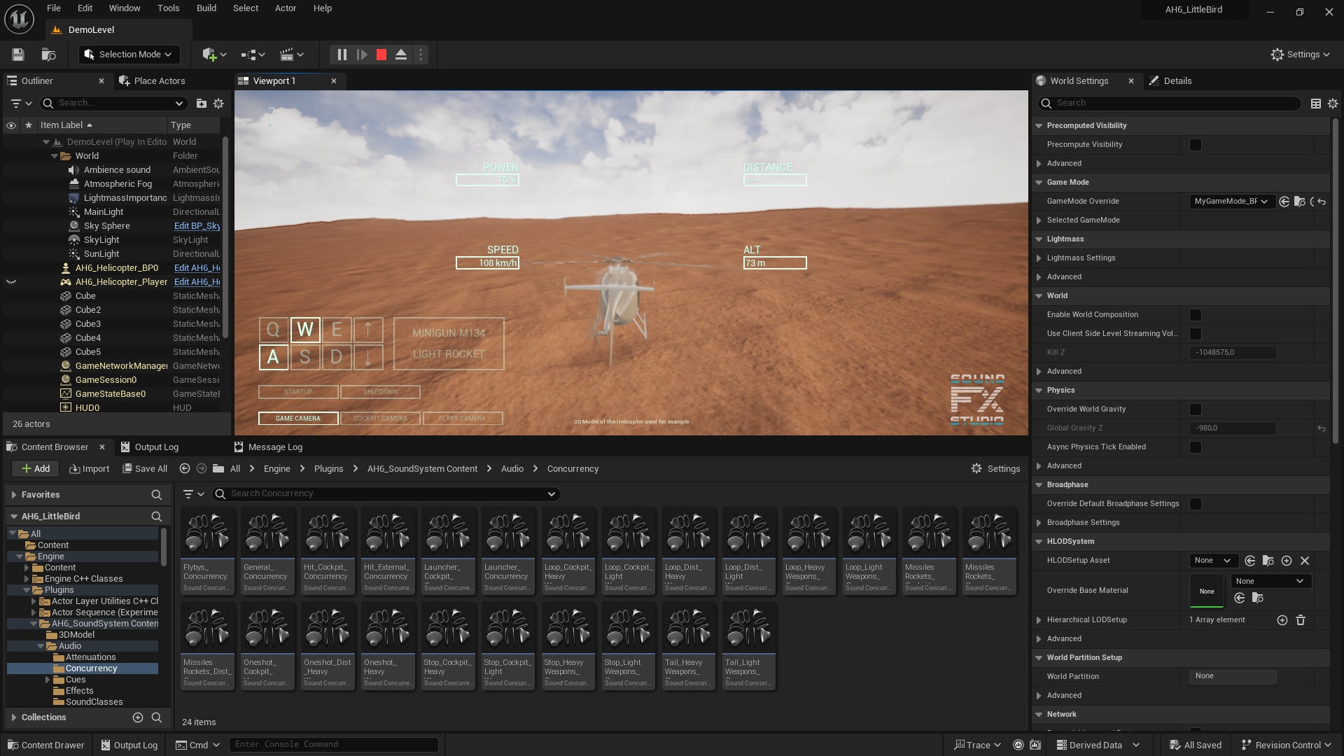 Helicopter Animation