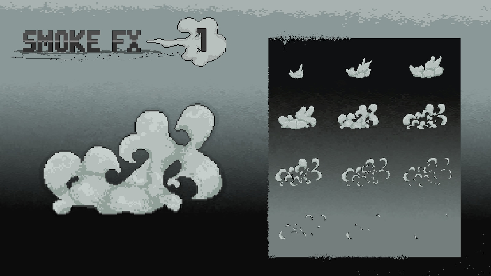 Pixel Art - Smoke FX Pack in 2D Assets - UE Marketplace