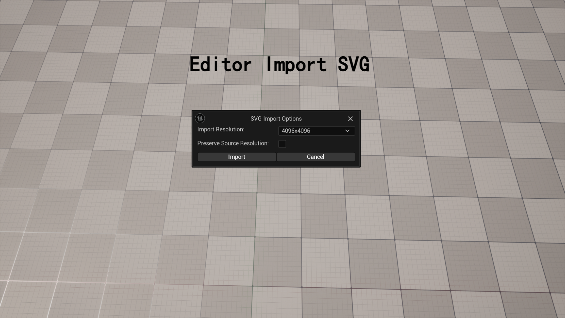 Svg Asset Importer, 카테고리 코드 플러그인 - UE 마켓플레이스