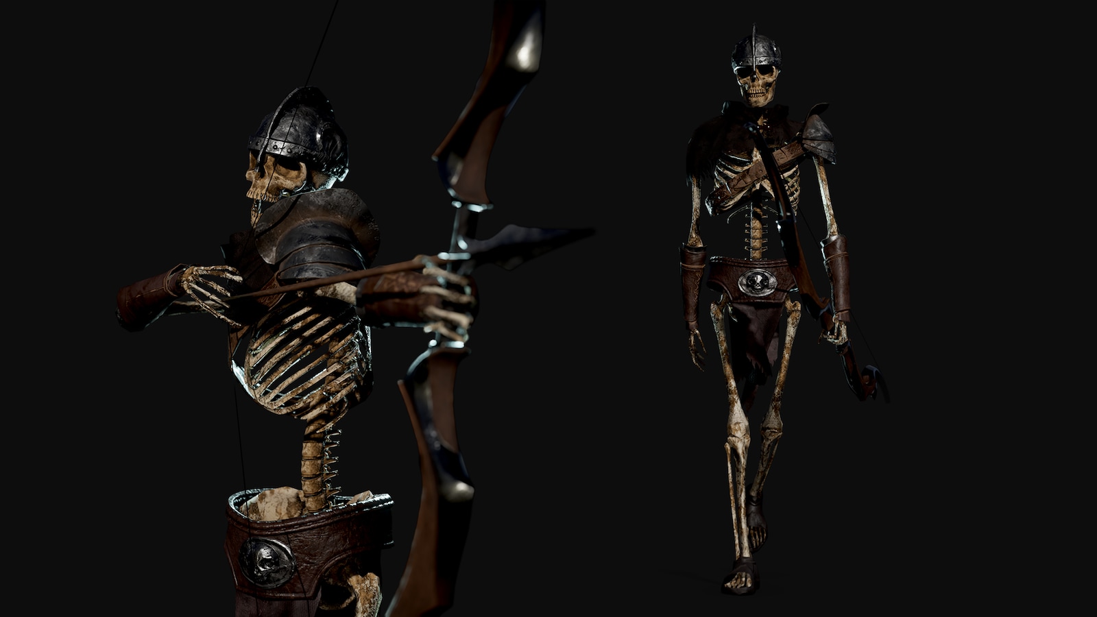 Army Human Skeleton