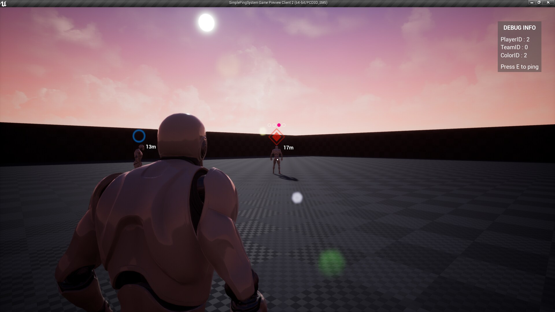 Simple Ping System (Marker) in Blueprints - UE Marketplace