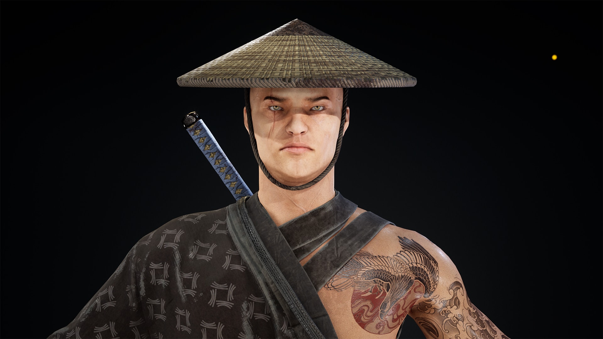 在角色创建的Ronin Takao - 虚幻引擎商城