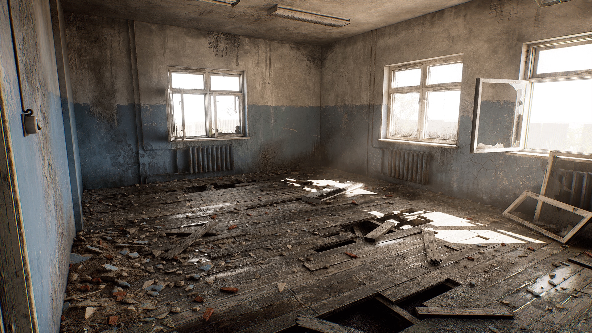 在环境创建的abandoned Brick Building V11 虚幻引擎商城
