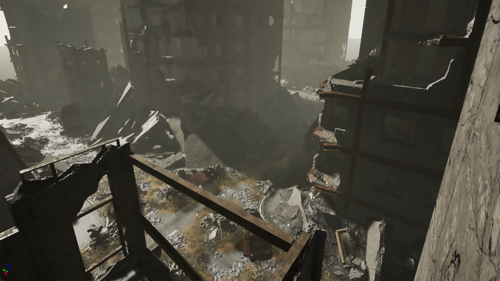 Post Apo Building Set in Environments - UE Marketplace