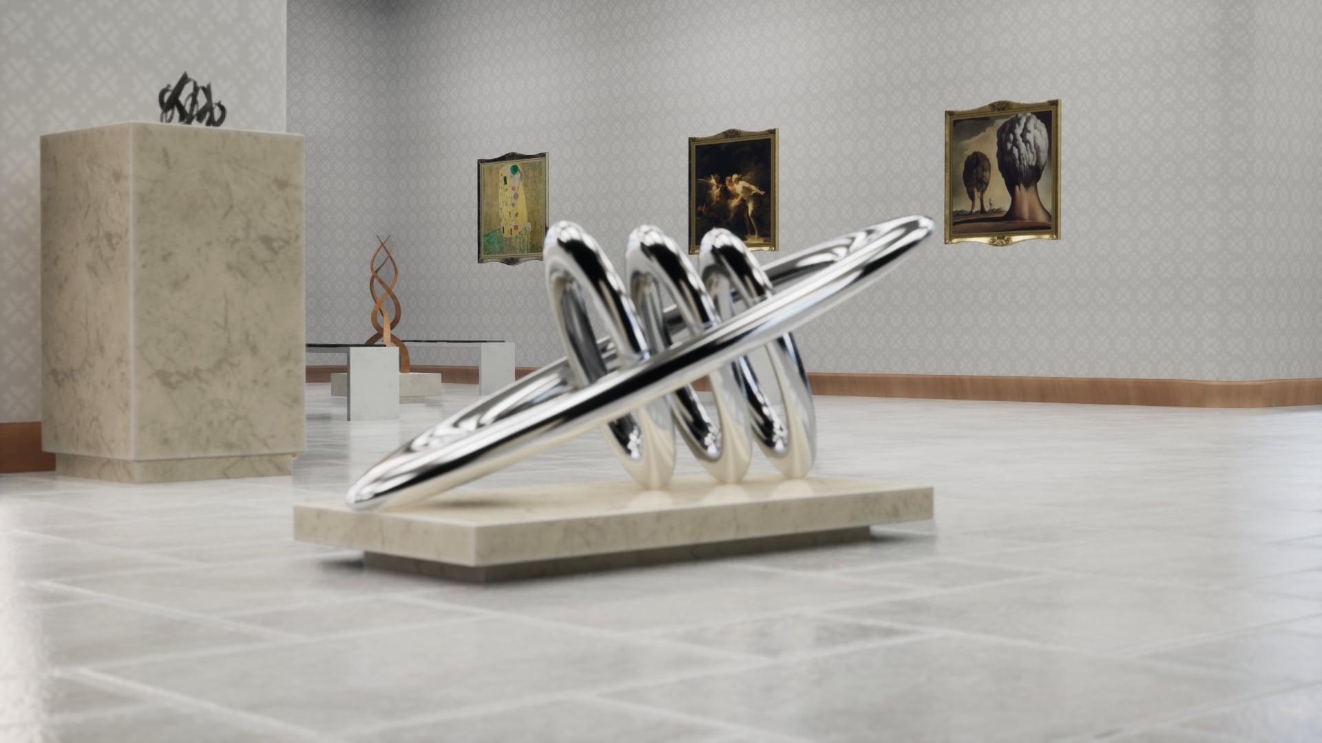 Art Gallery - Digital Showroom in Environments - UE Marketplace