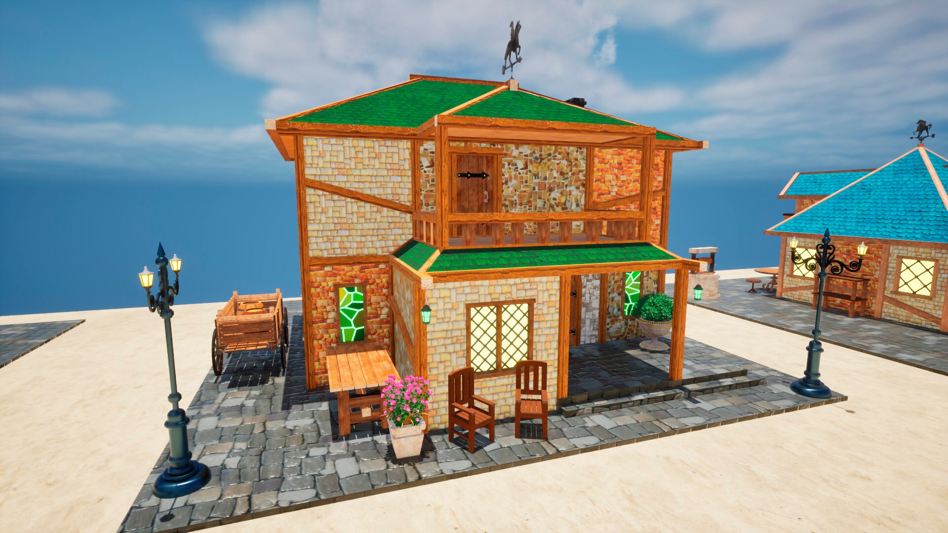 Game exterior asset pack vol. 1 in Props - UE Marketplace