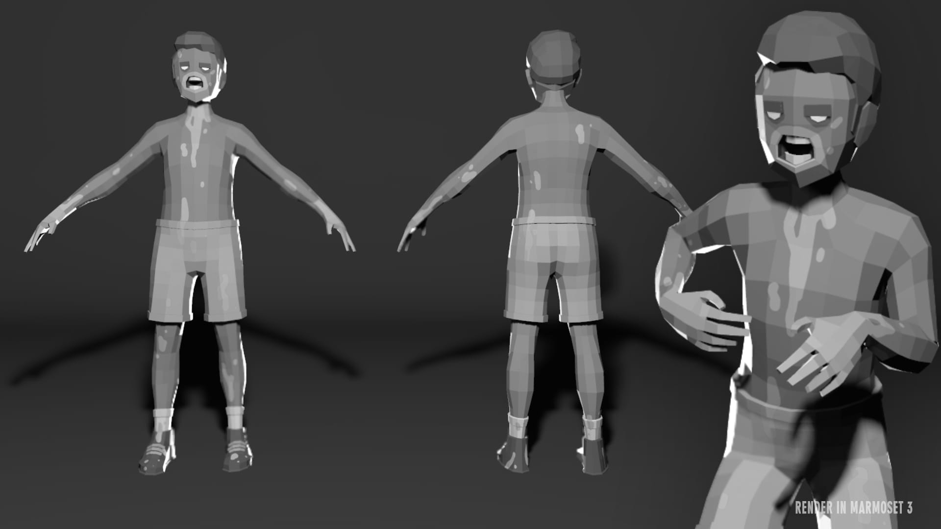 Zombieone In Characters Ue Marketplace 
