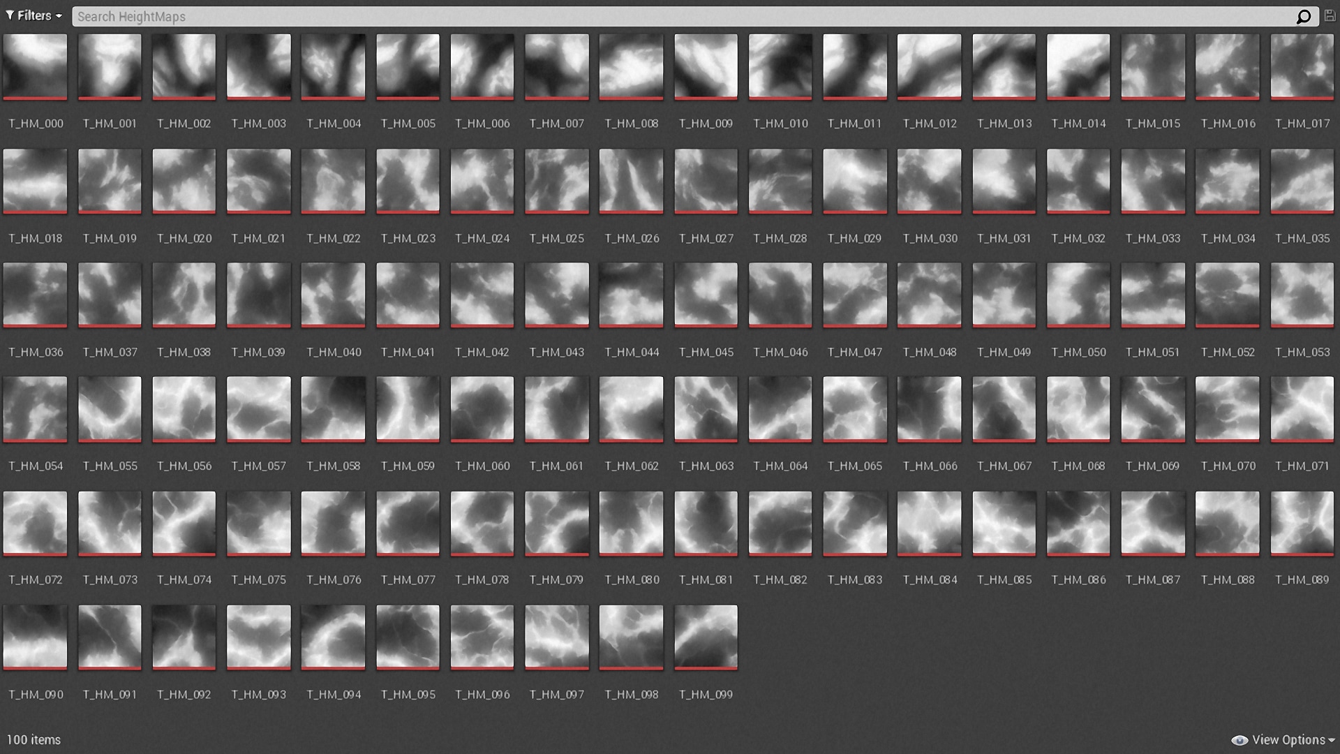 HeightMaps Pack X6 in Textures - UE Marketplace