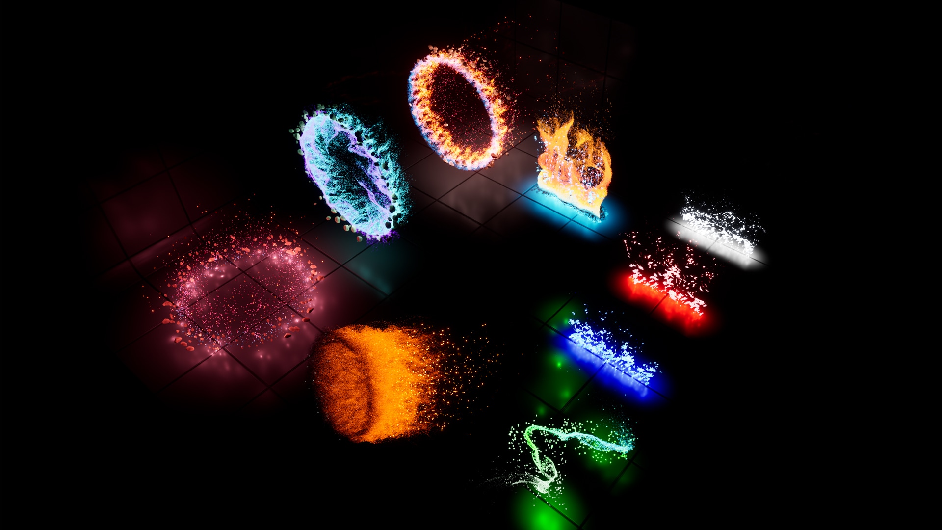 Niagara Extra Templates Pack 01 in Visual Effects - UE Marketplace