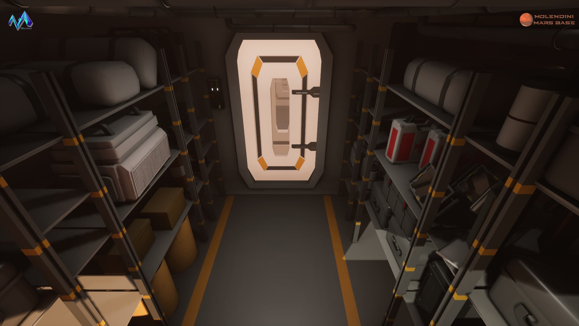 Mars Base Interior