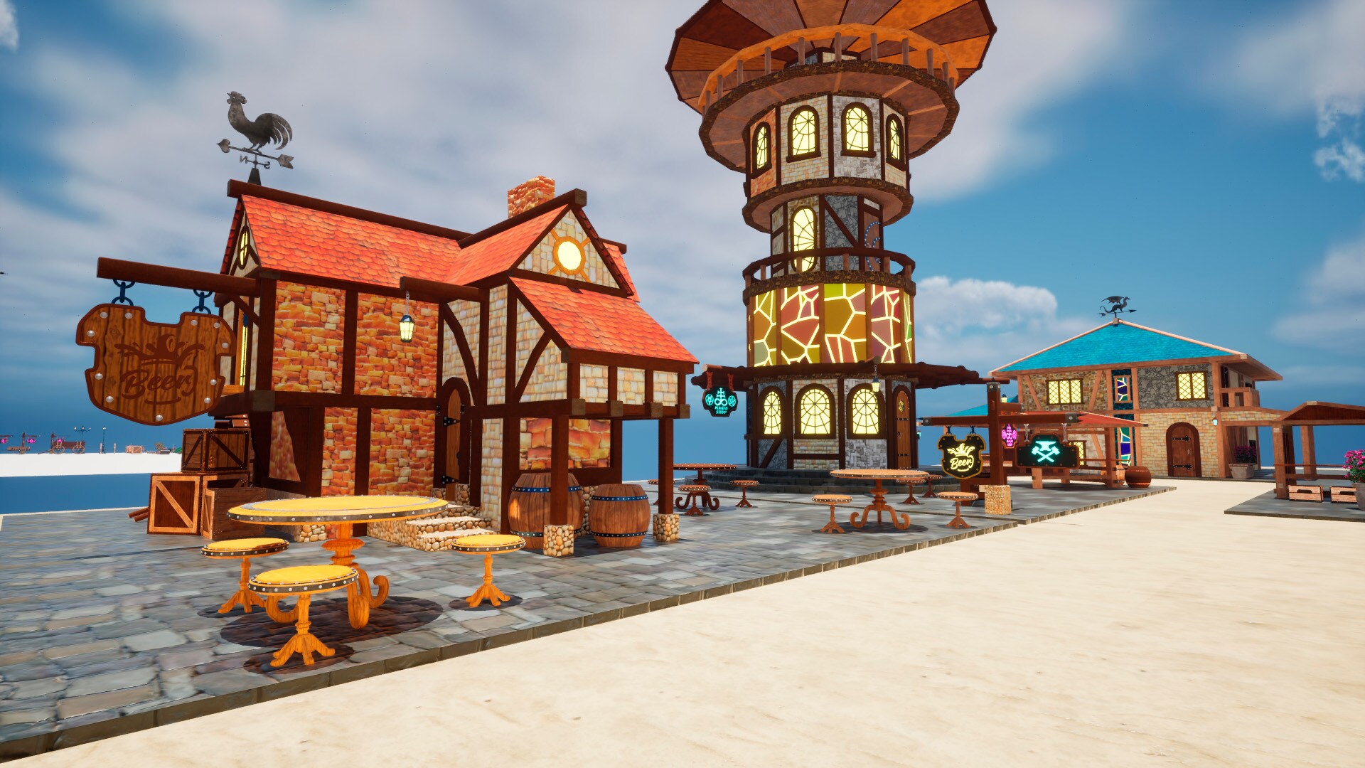 Game exterior asset pack vol. 1 in Props - UE Marketplace