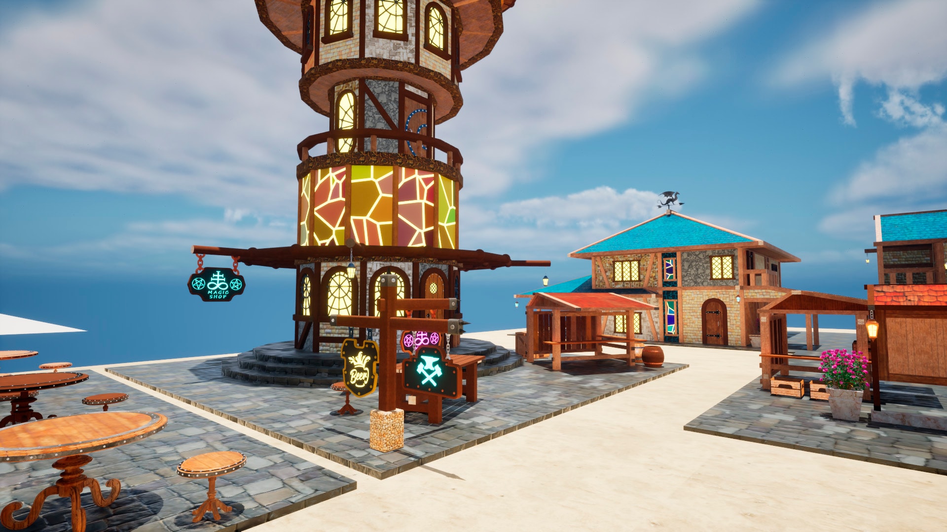 Game exterior asset pack vol. 1 in Props - UE Marketplace