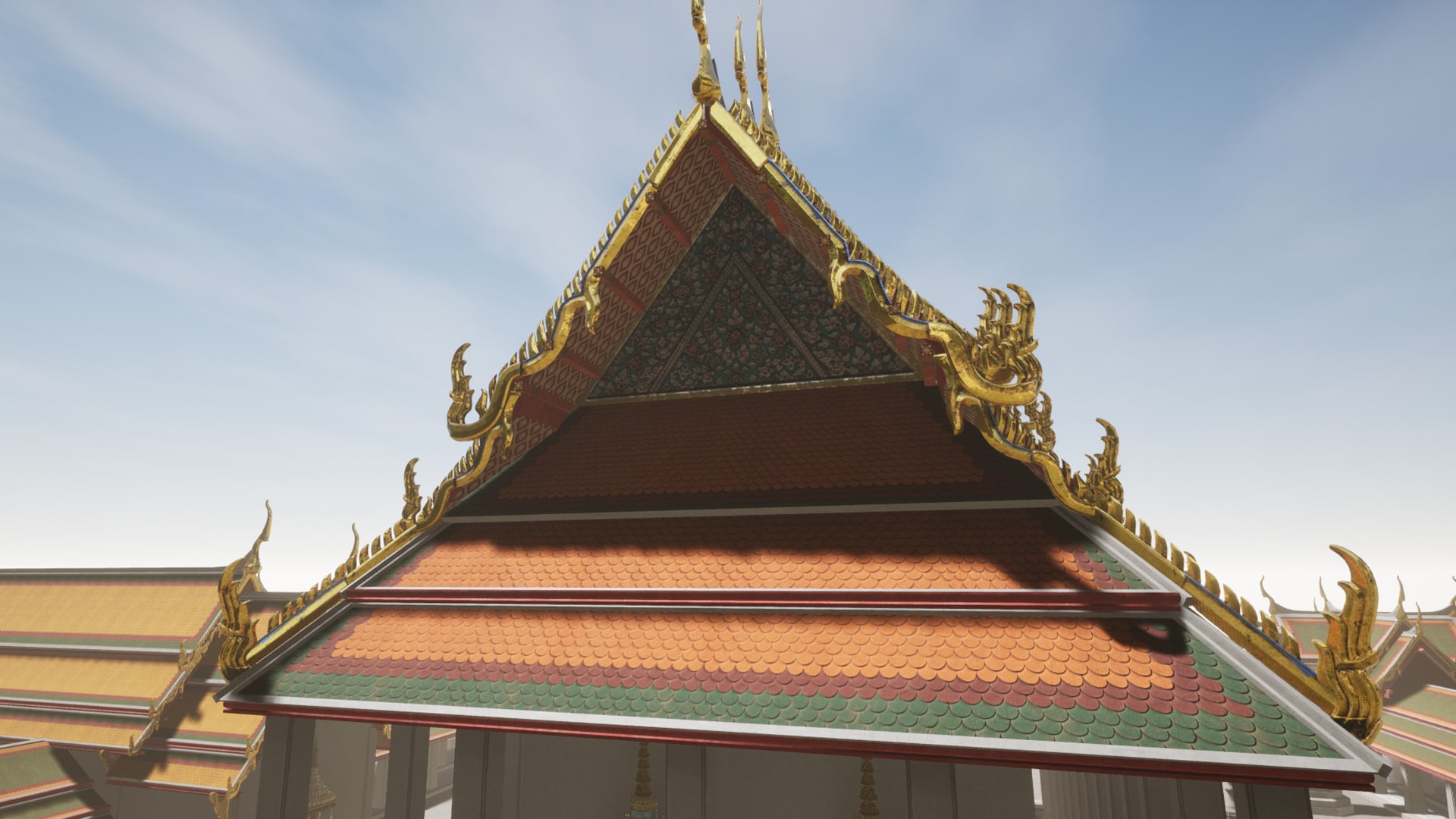 Oriental-style Thai Traditional Temple Props in Props - UE Marketplace