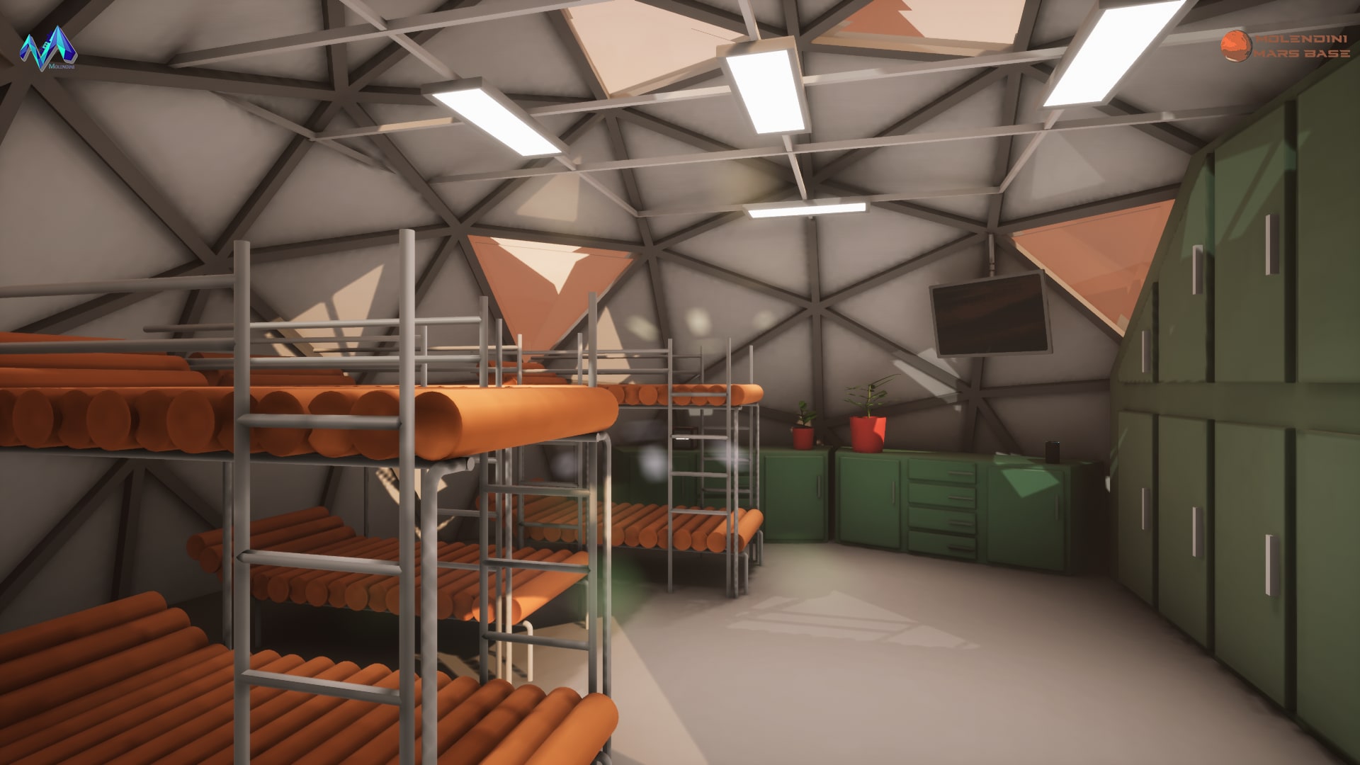 Mars Base Interior