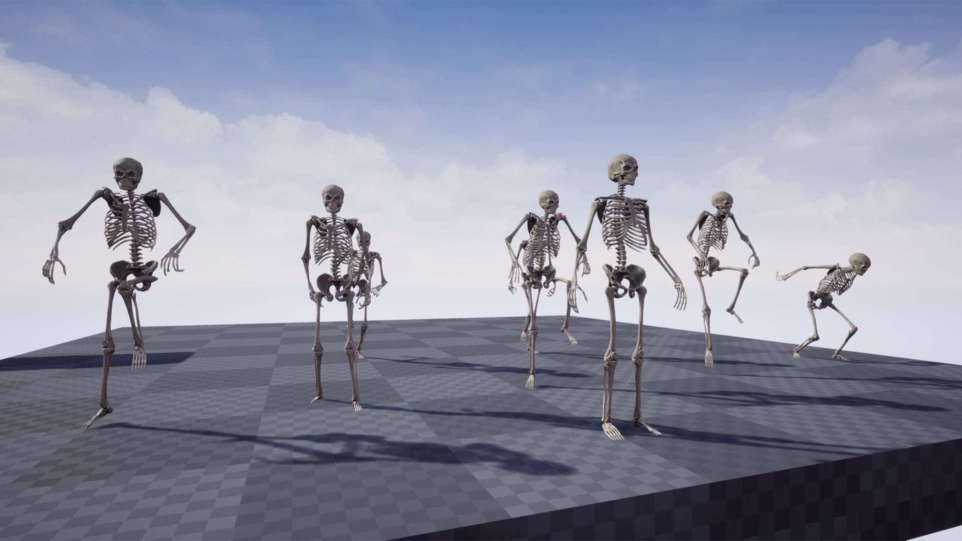 Low Poly Stylized Human Skeleton In Characters Ue Marketplace