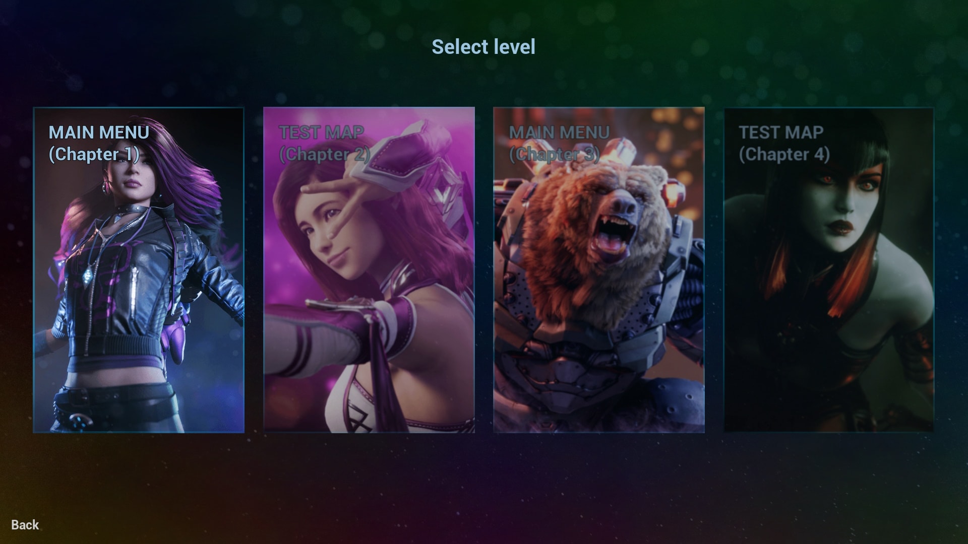 Kit System Main Menu Option Chat Inventory Light Ping Name