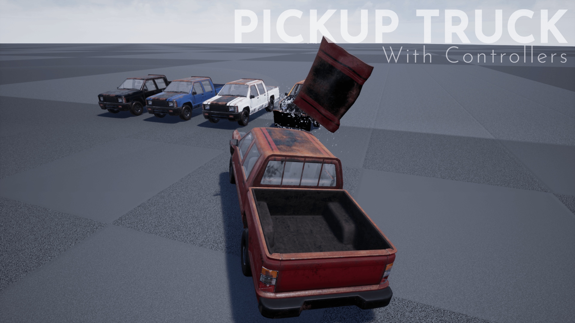 Realistic Pickup Truck Controller in Blueprints - UE Marketplace