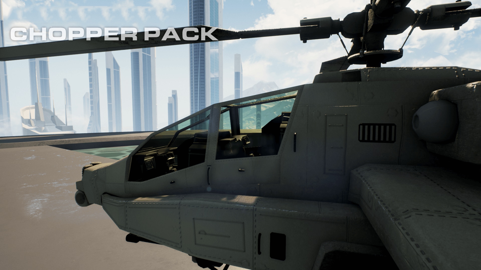 Chopper Pack - Game Ready 3D Model in Props - UE Marketplace