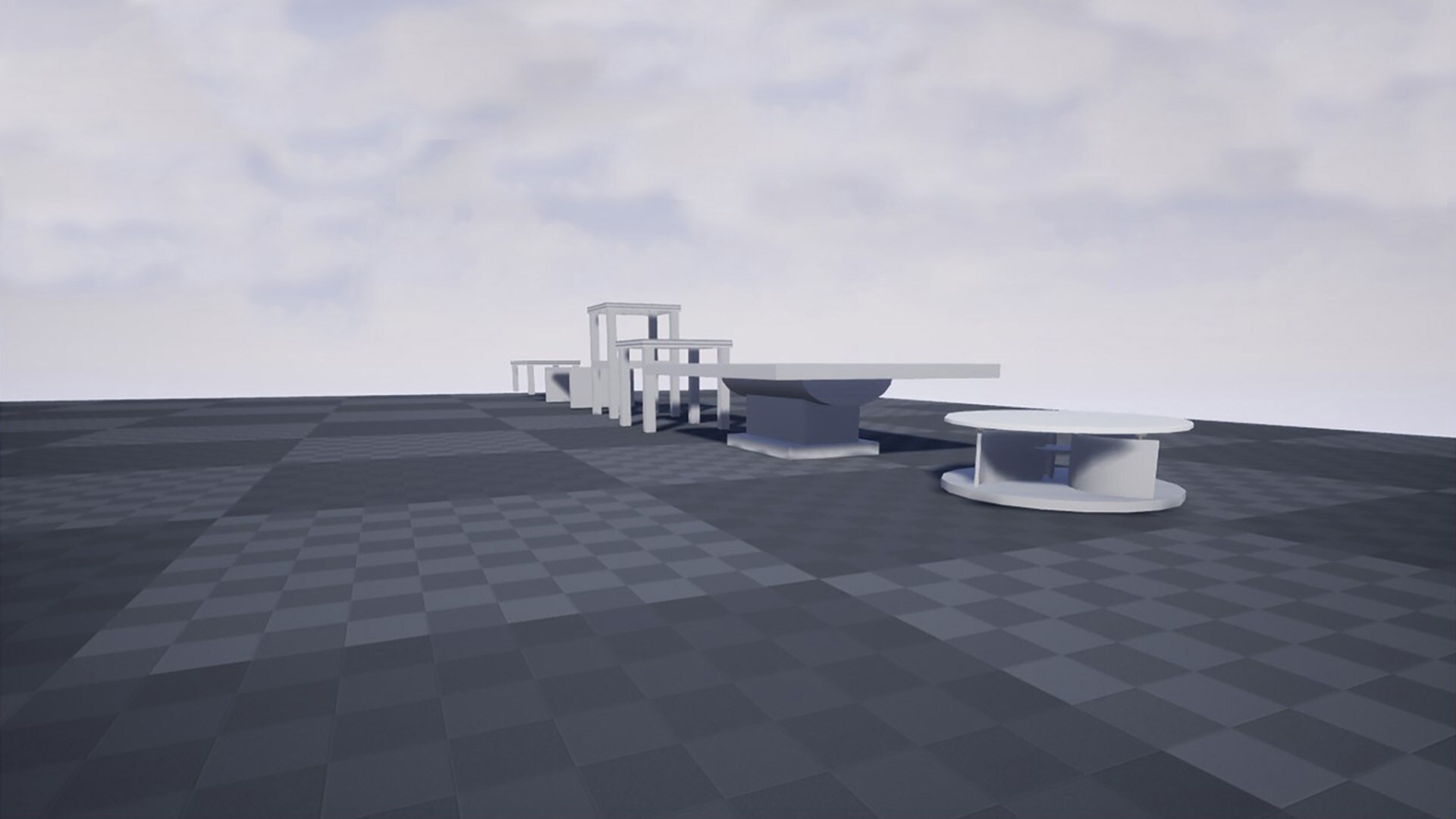 Modern Un-Textured Table Pack in Materials - UE Marketplace