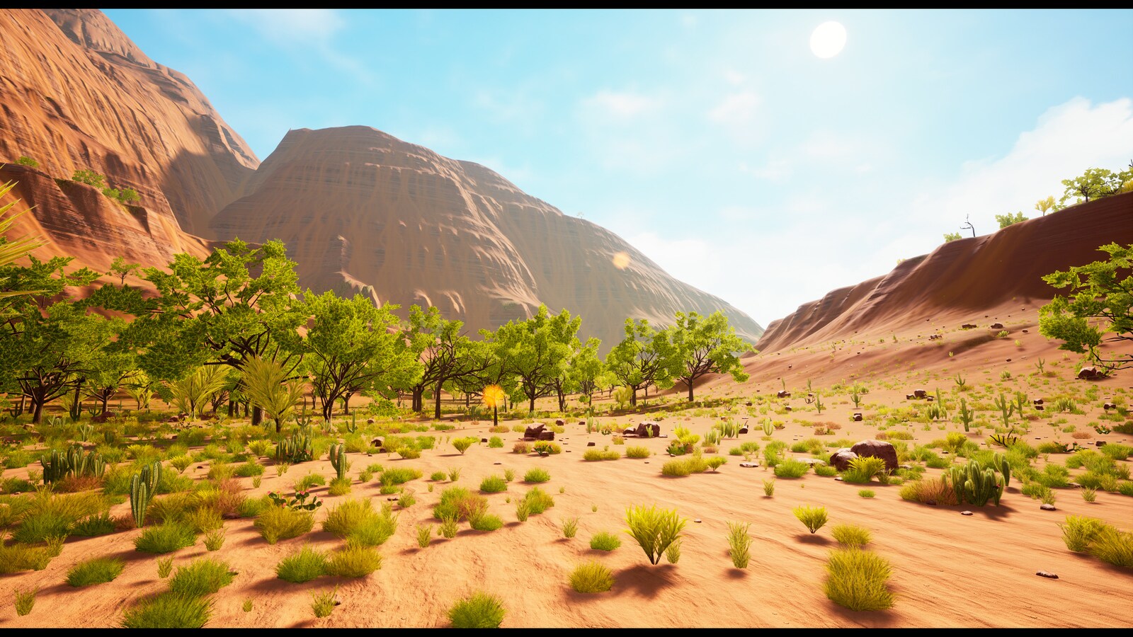 "Dead Canyon" Landscape in Environments - UE Marketplace