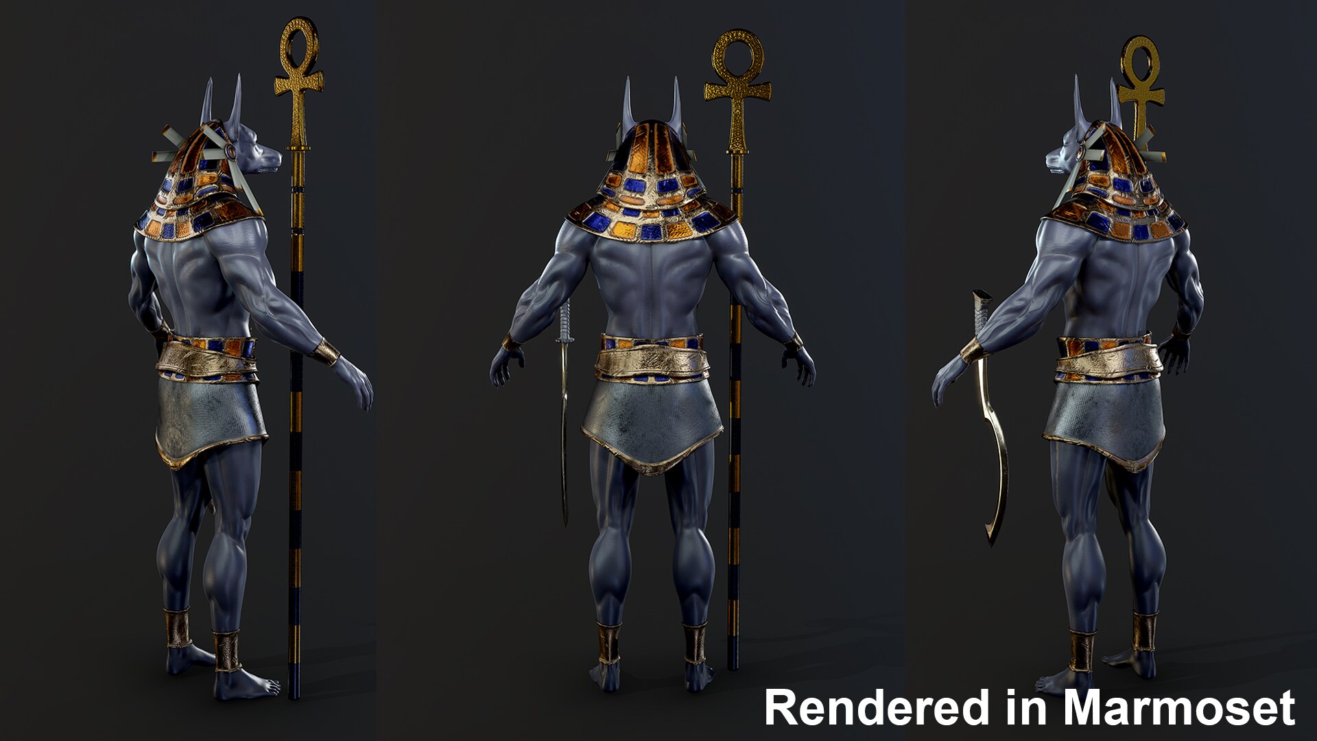Egyptian Anubis in Characters - UE Marketplace