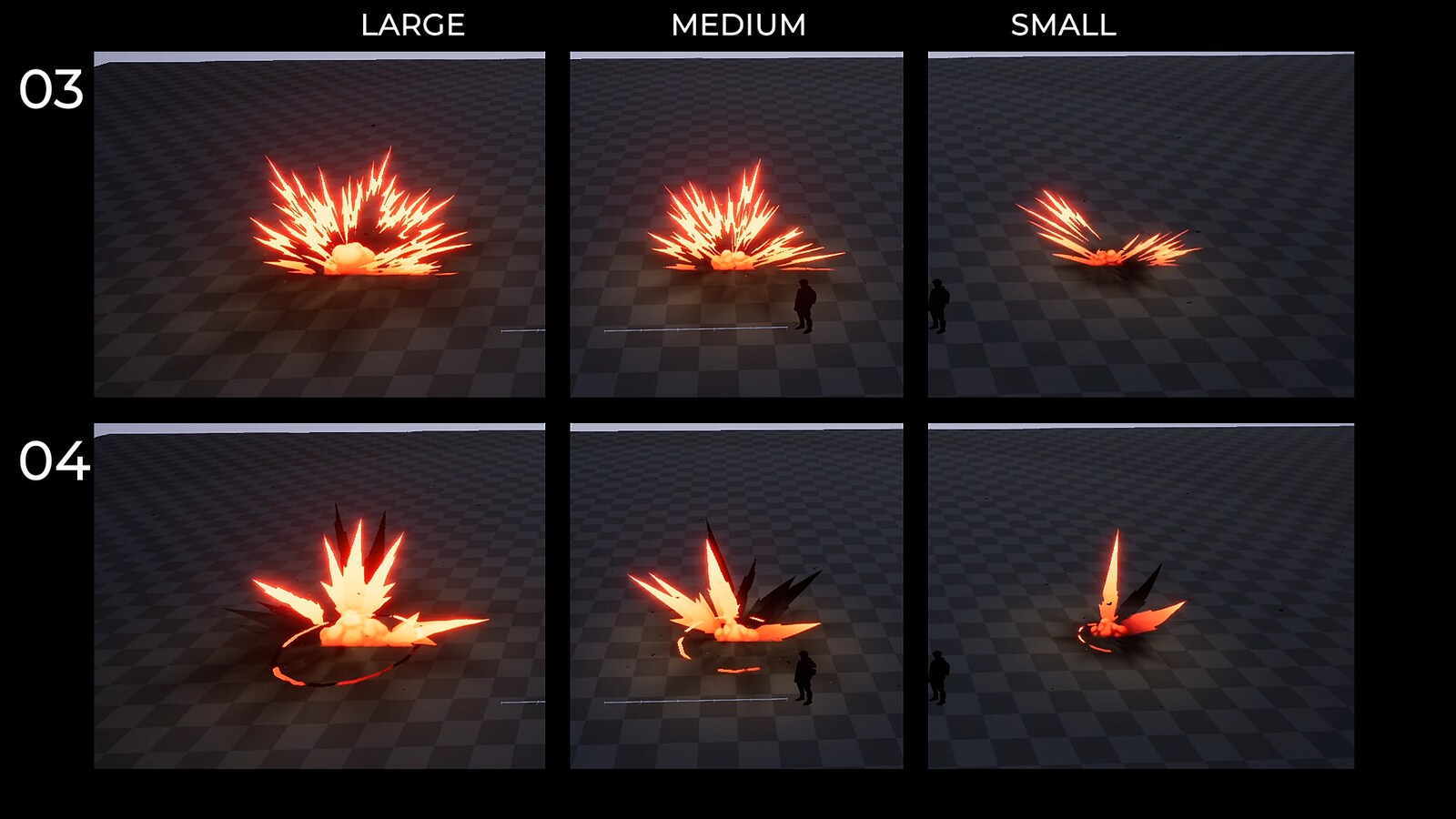 Stylized Explosions VFX Pack in Visual Effects - UE Marketplace