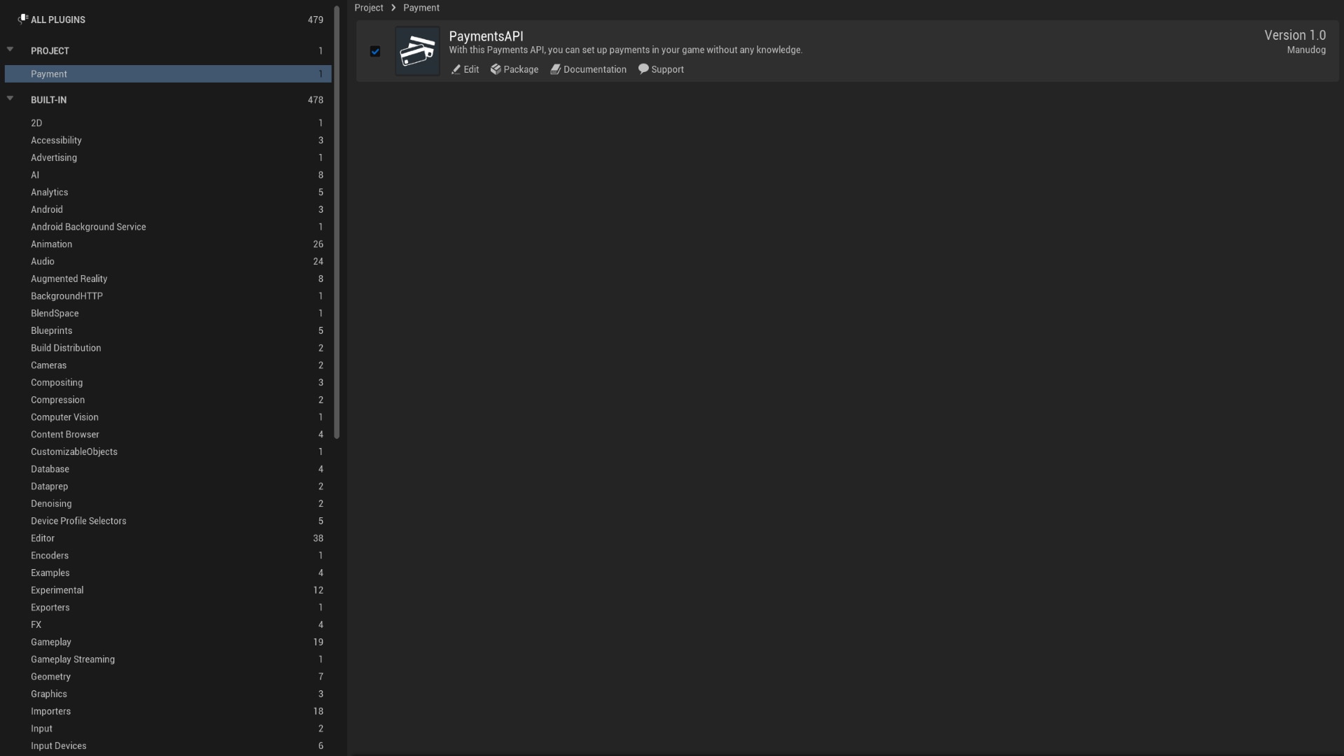 Payments API - Shop Commerce Ready to use in Code Plugins - UE Marketplace