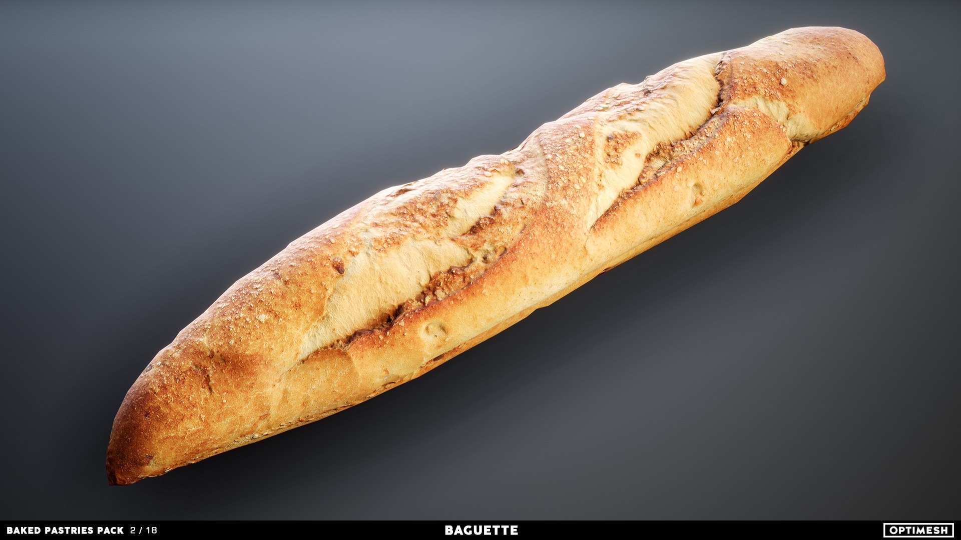 Breads, Rolls, Buns and Baguettes Food Pack in Props - UE Marketplace