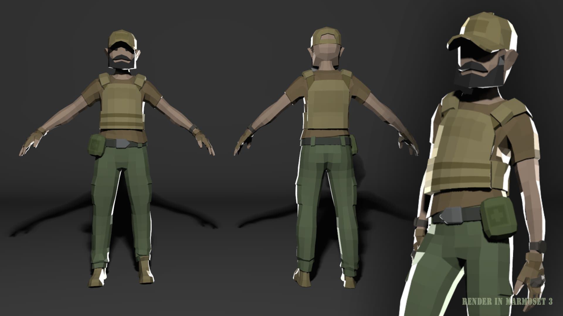 Tacticman one in Characters - UE Marketplace