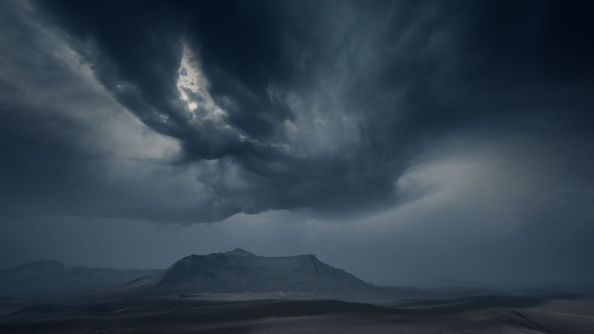 在环境创建的Matte Painting Skybox Pack VIII: Doom Skies - 虚幻引擎商城