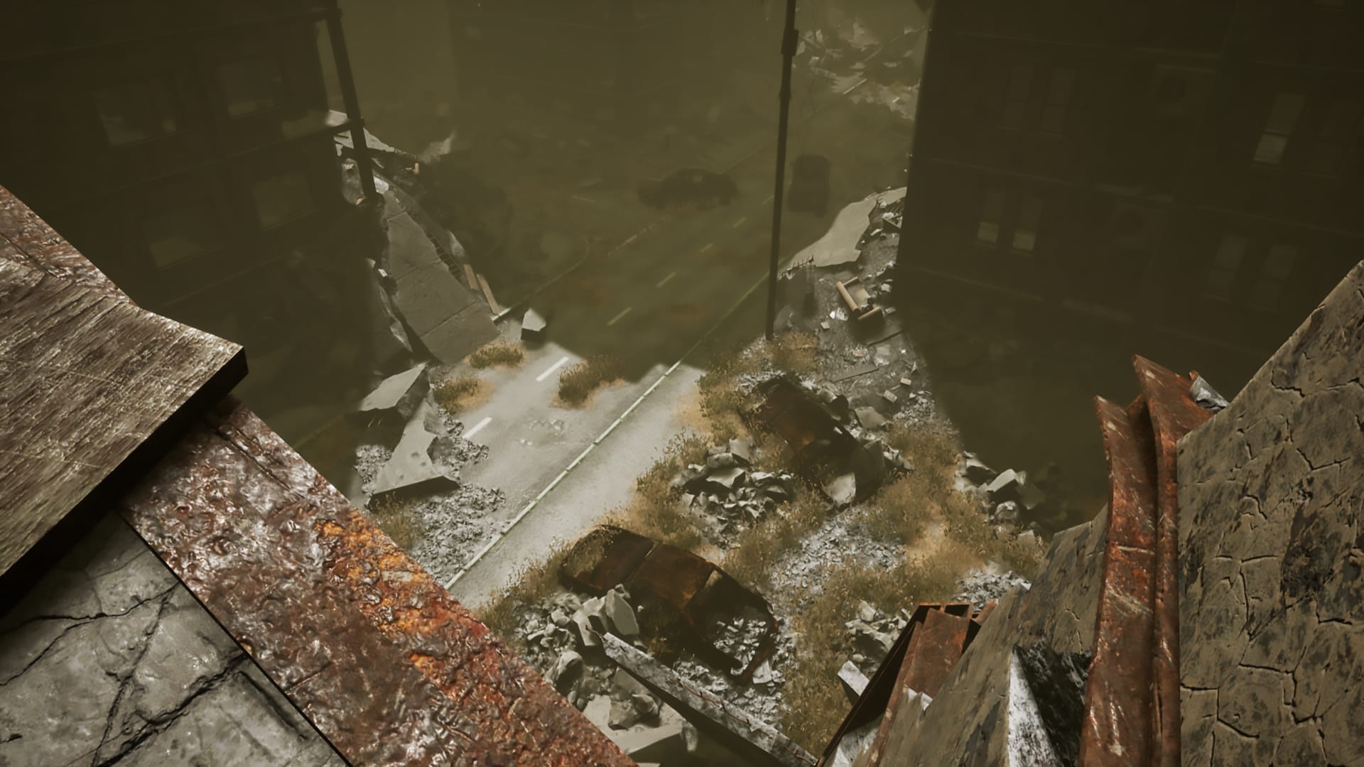 Post Apo Building Set in Environments - UE Marketplace