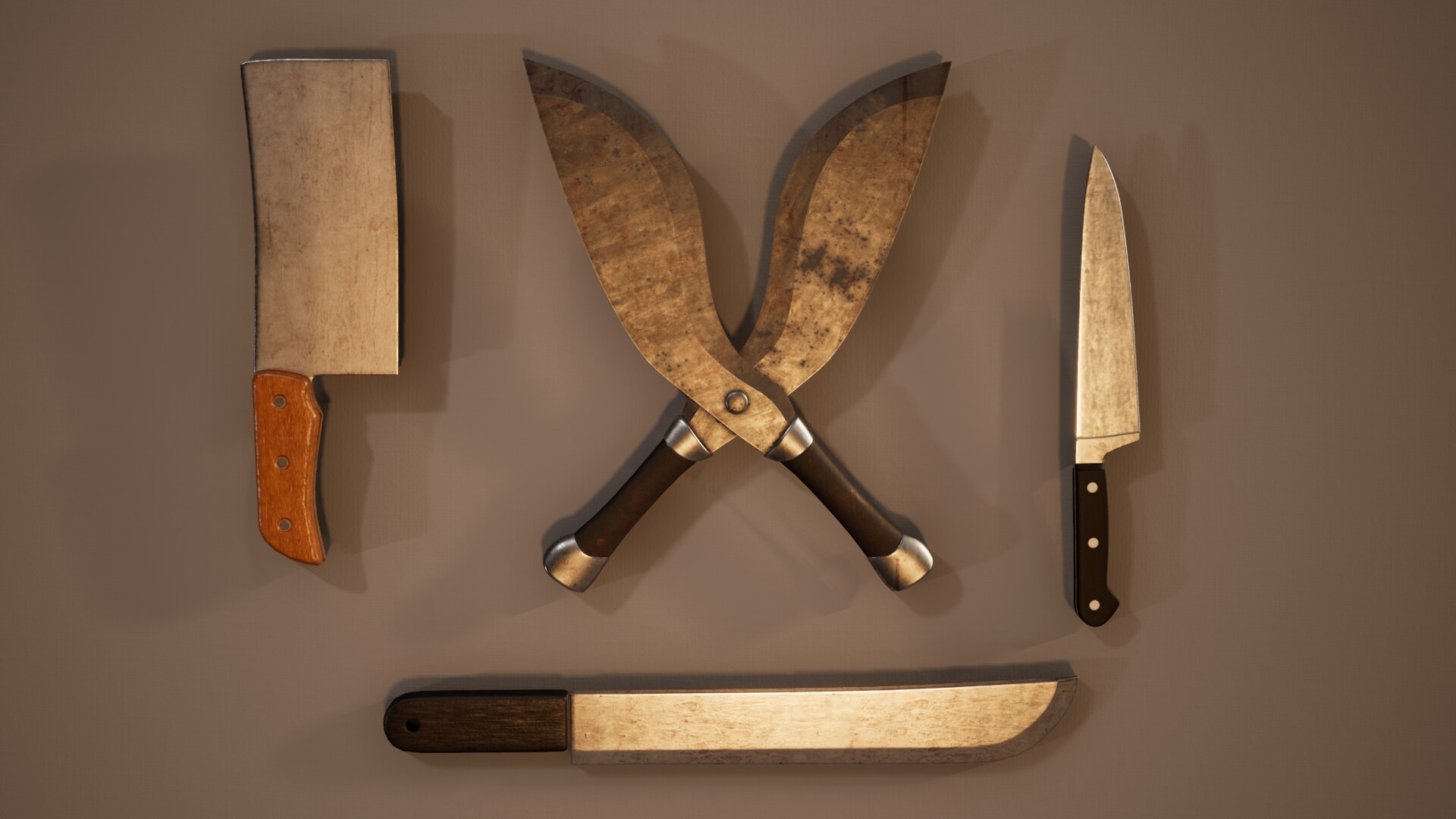 Horror Thriller Props Pack in Props - UE Marketplace