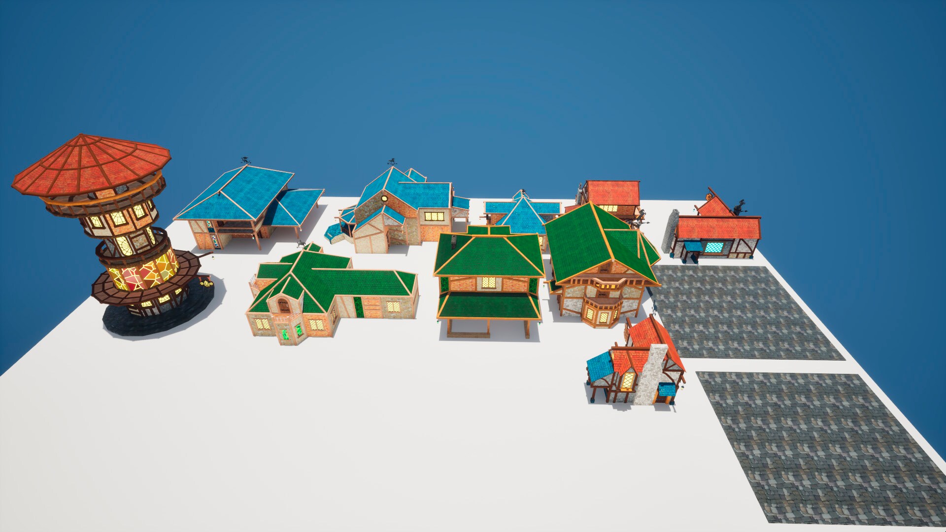 Game exterior asset pack vol. 1 in Props - UE Marketplace