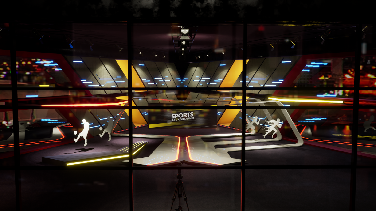 Virtual set sport in Architectural Visualization - UE Marketplace