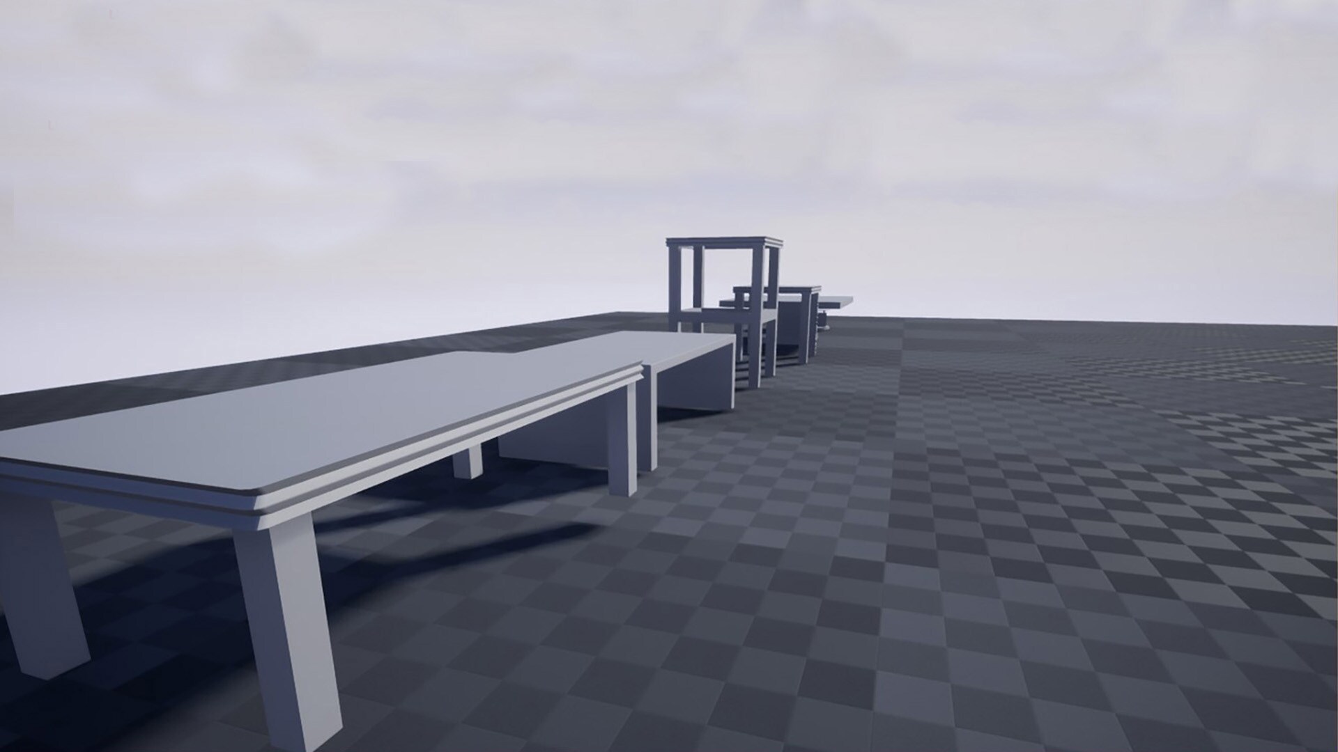 Modern Un-Textured Table Pack in Materials - UE Marketplace