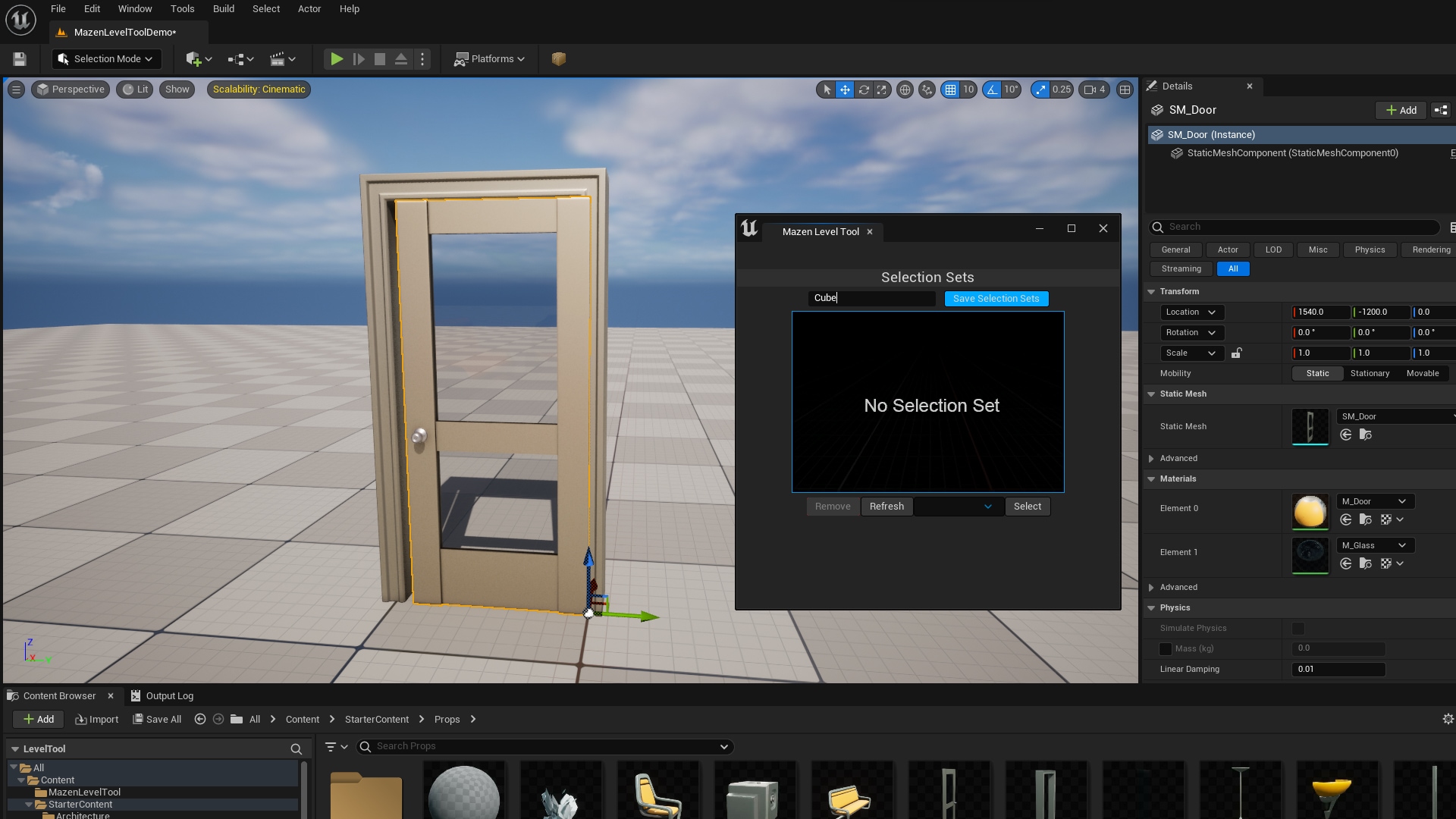 Mazen Level Tool in Code Plugins - UE Marketplace