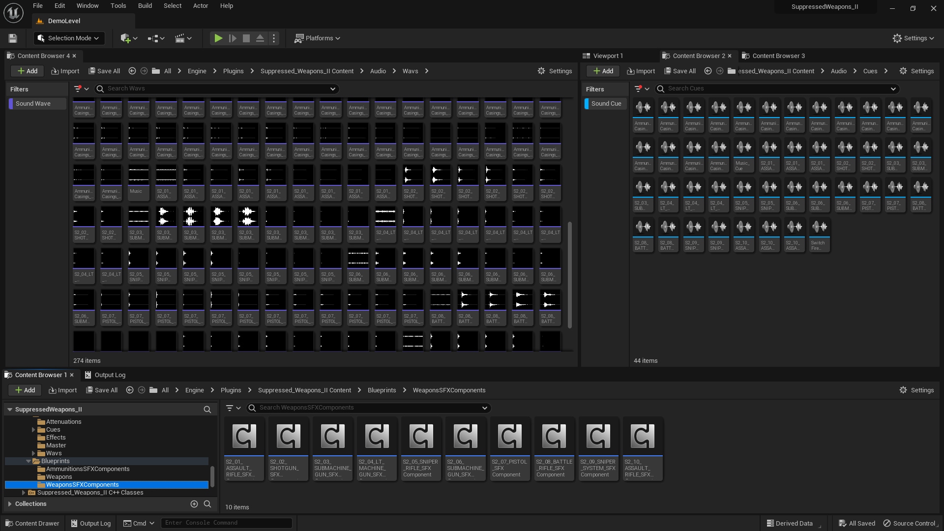 Suppressed Weapons Sound System - Part II in Code Plugins - UE Marketplace