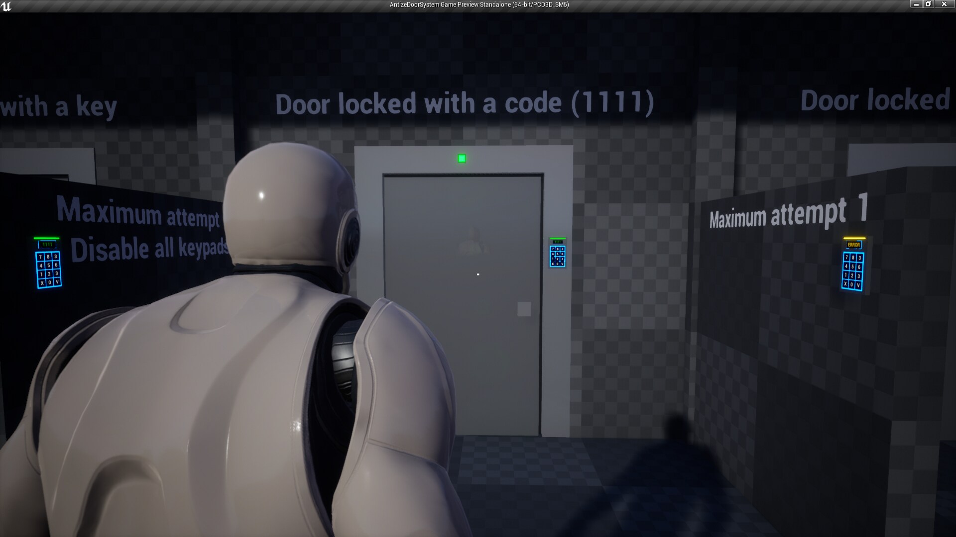 Complete Door System in Blueprints - UE Marketplace