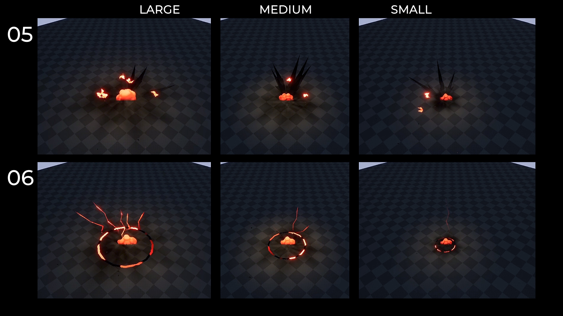 Stylized Explosions VFX Pack 02 in Visual Effects - UE Marketplace