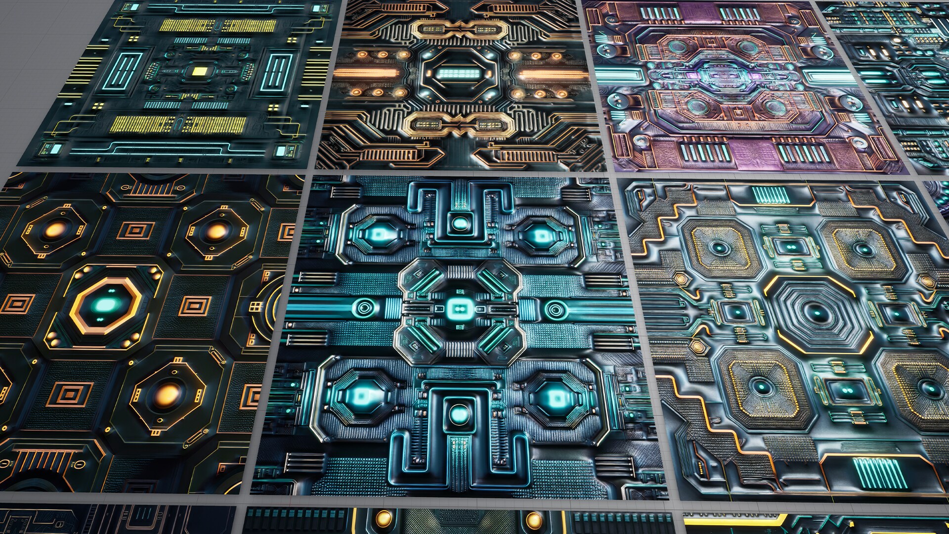 20 Cyberpunk Materials in Materials - UE Marketplace