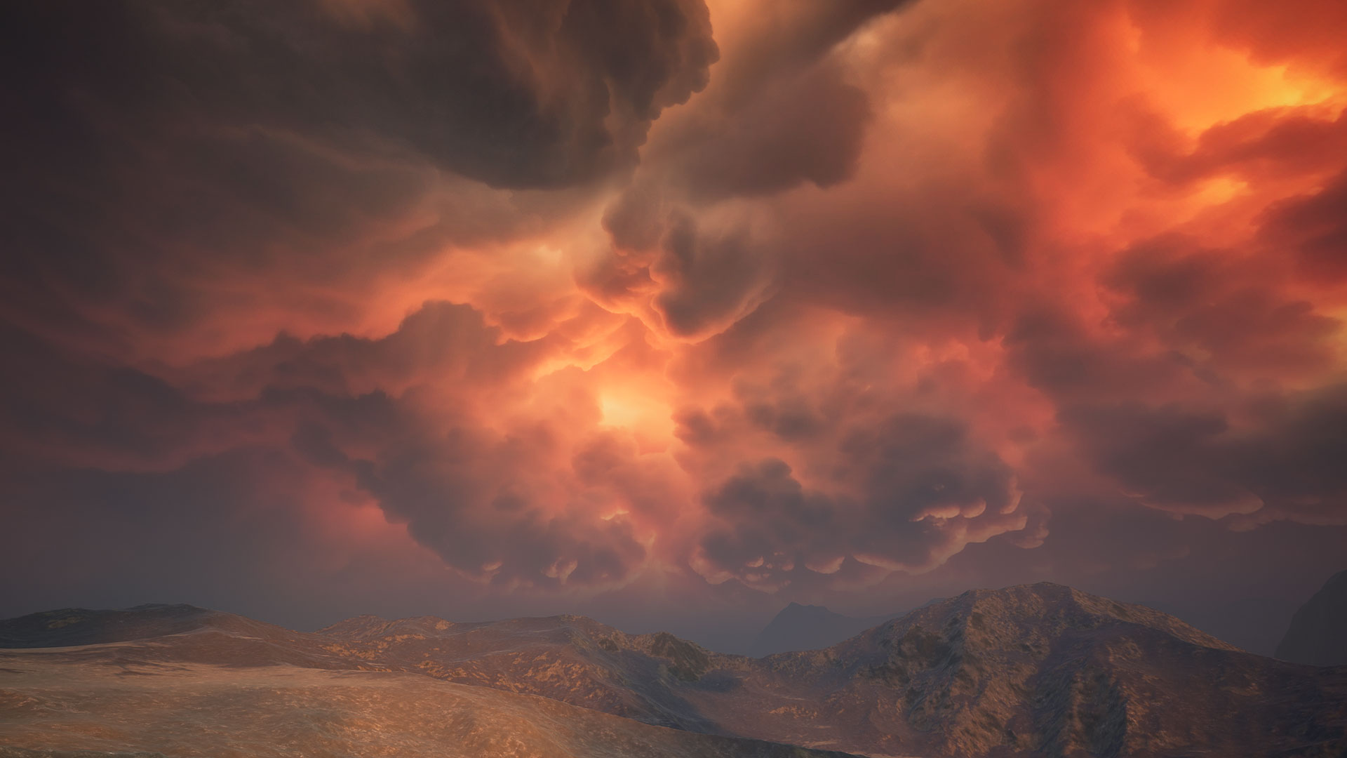 Matte Painting Skybox Pack: Chaotic Skies II
