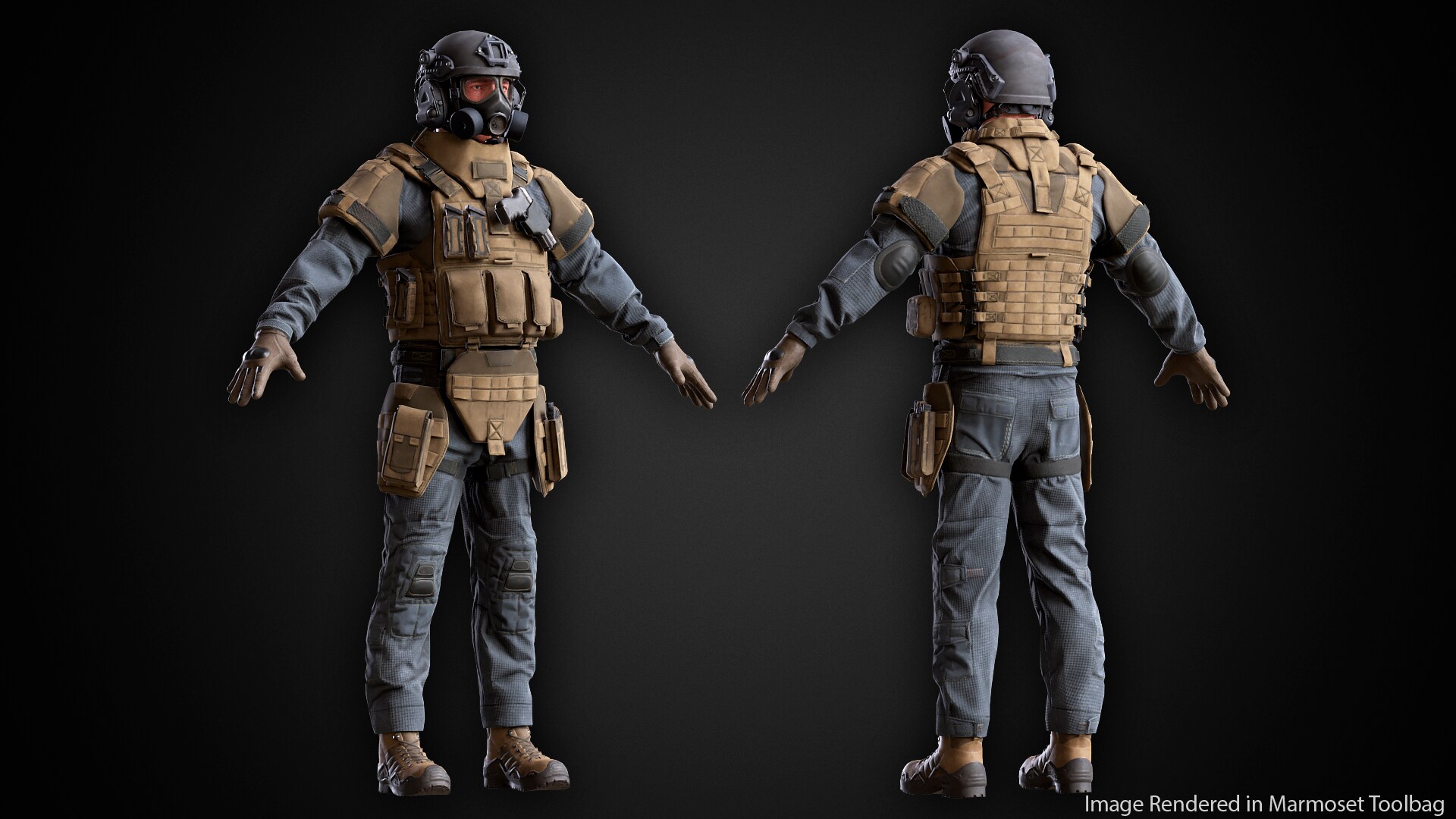 Heavy Soldier in Characters - UE Marketplace