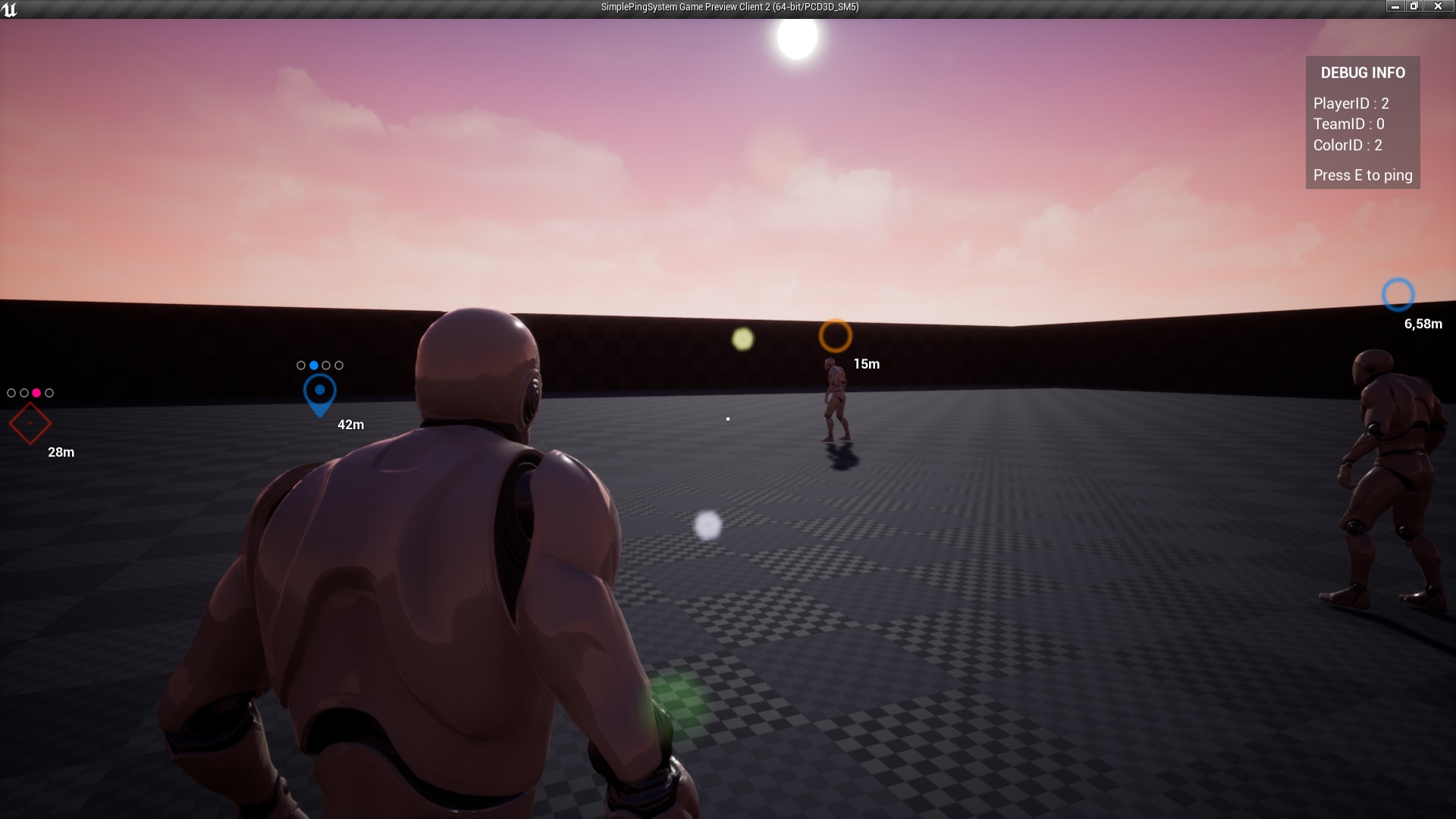 Simple Ping System (Marker) in Blueprints - UE Marketplace