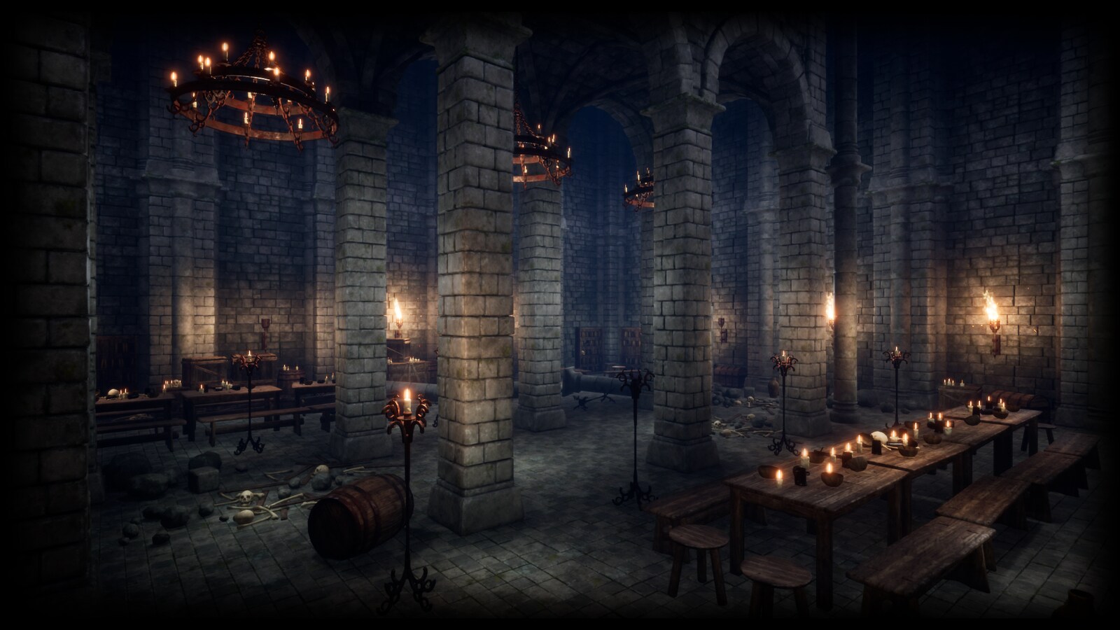 Modular Dungeon Kit in Environments - UE Marketplace