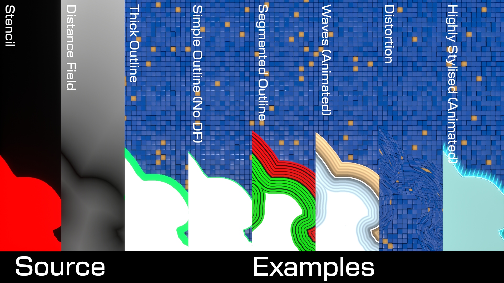 Distance Field Outline in Code Plugins - UE Marketplace