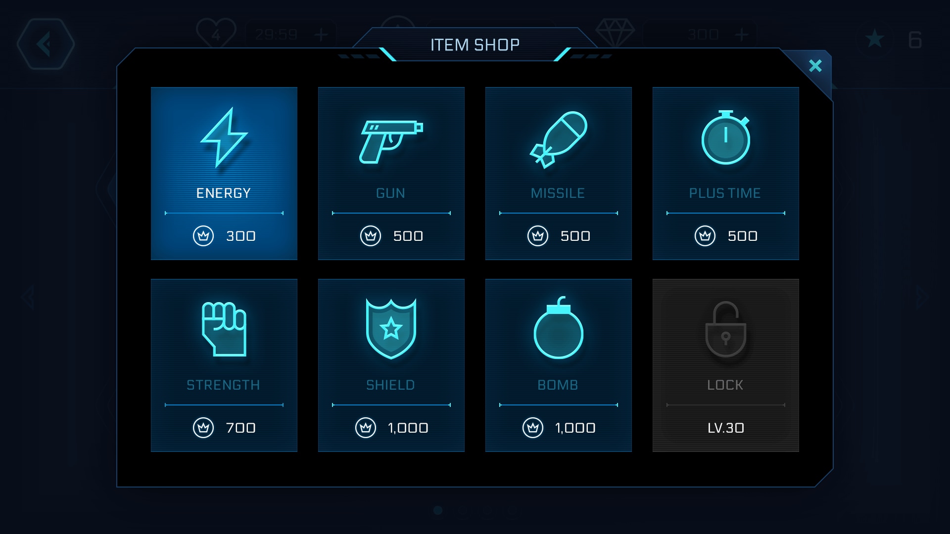 GUI - Sci-fi Blue in 2D Assets - UE Marketplace